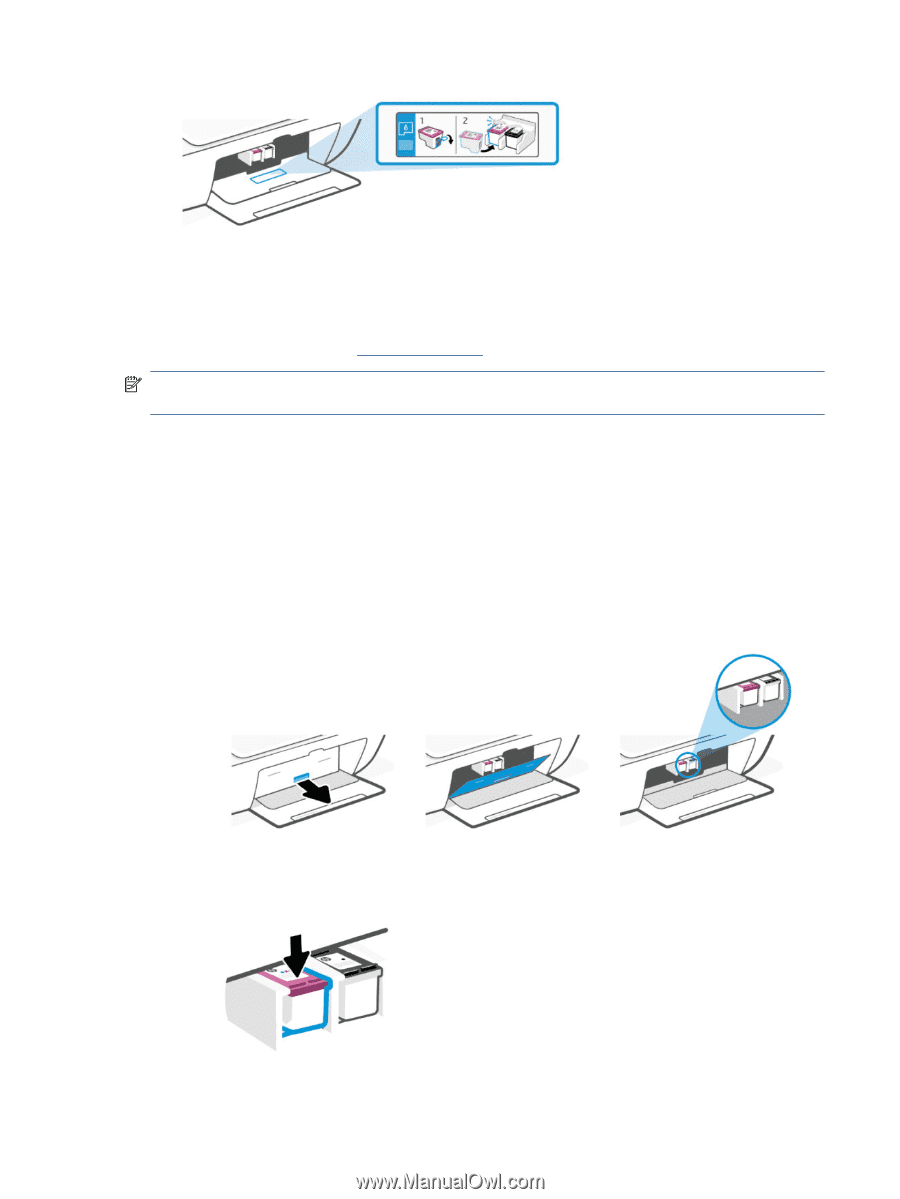 Replace the cartridges, HP Smart, Supported Supplies, Supply Status, HP ...