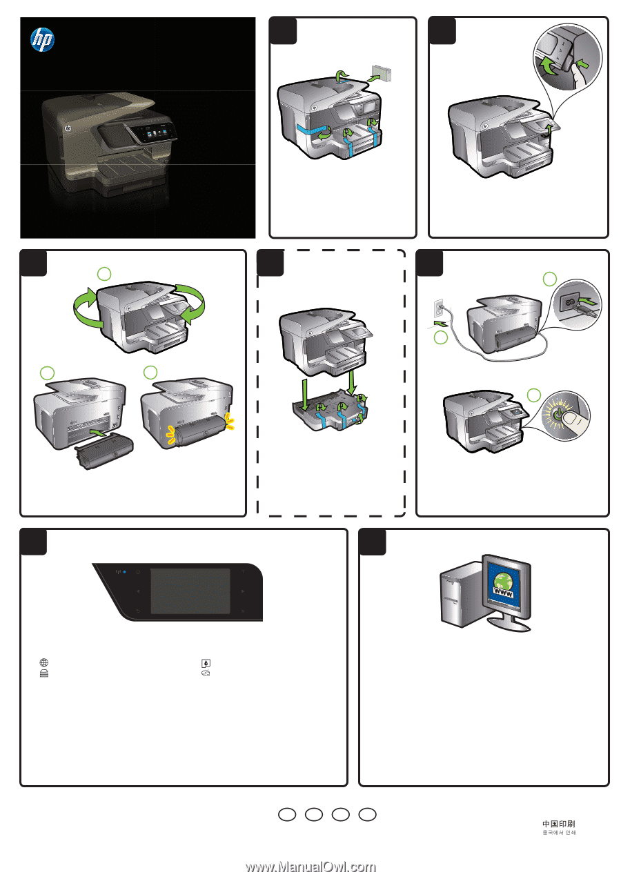 HP Officejet Pro 8600 | Setup Poster