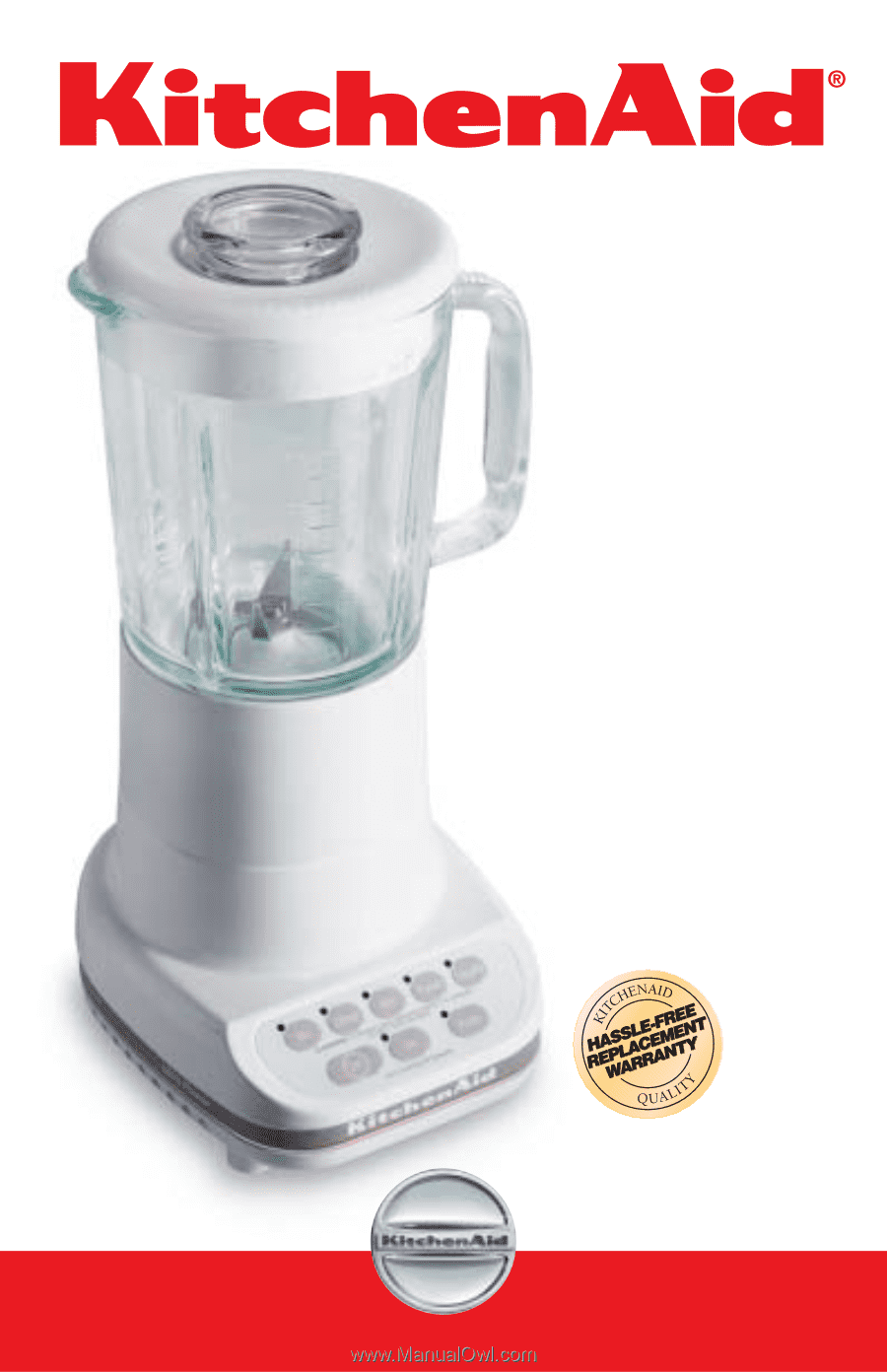 KitchenAid KSB5 | Instructions and Recipes