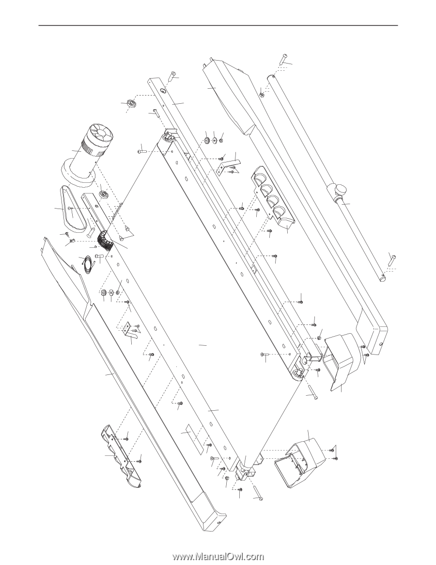 Exploded Drawing | ProForm 520 Zn Treadmill | English Manual (Page 28)