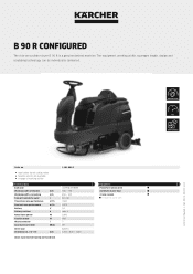 Karcher B 90 R configured Manual