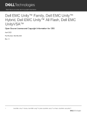 Dell Unity XT 380 Manual