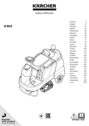 Karcher B 90 R configured Manual