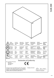 Jamo SUB 200 Manual
